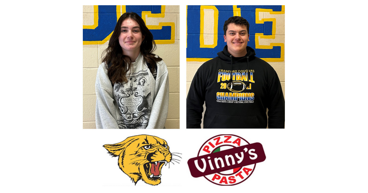 Vinny's Pizza & Pasta Cranford Athletes of the Week: Francesca Germano ...