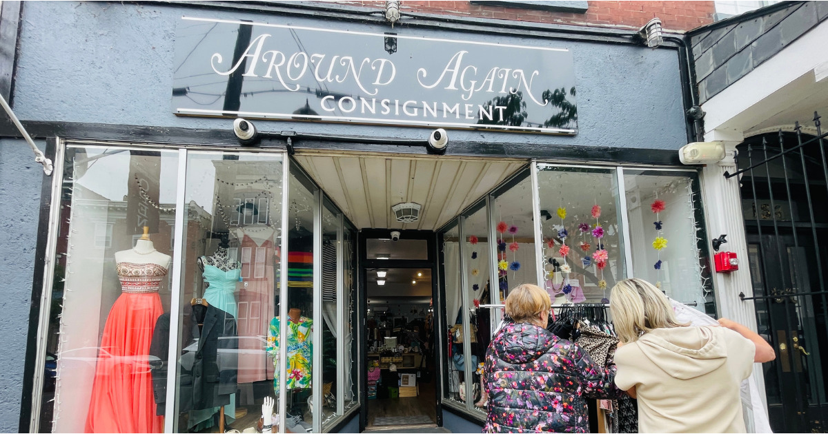 Around Again Consignment Shop Celebrates Two Years with Shop & Sip ...