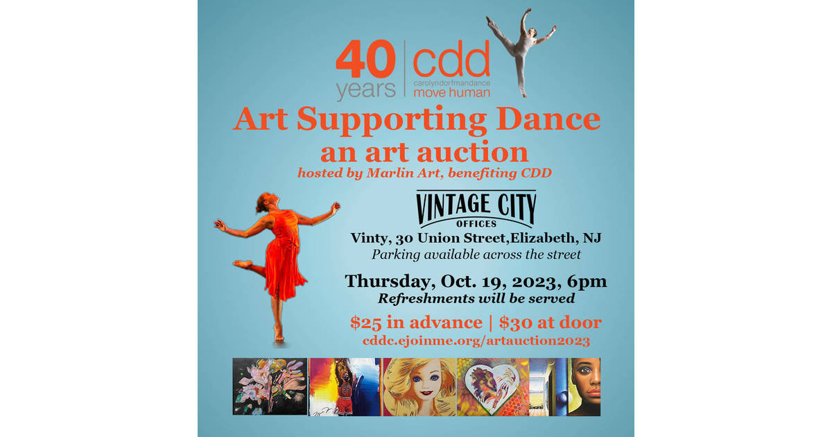 Marlin Art to host Art Auction to benefit Carolyn Dorfman Dance at ...