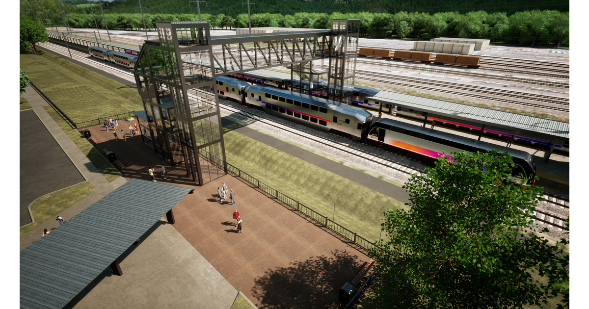 North Brunswick Train Station Achieves Key Design Milestone | South ...