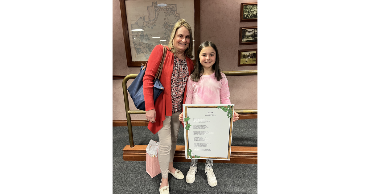Alyssa DeMarco of Clark Wins First Place in Union County Arbor Day ...