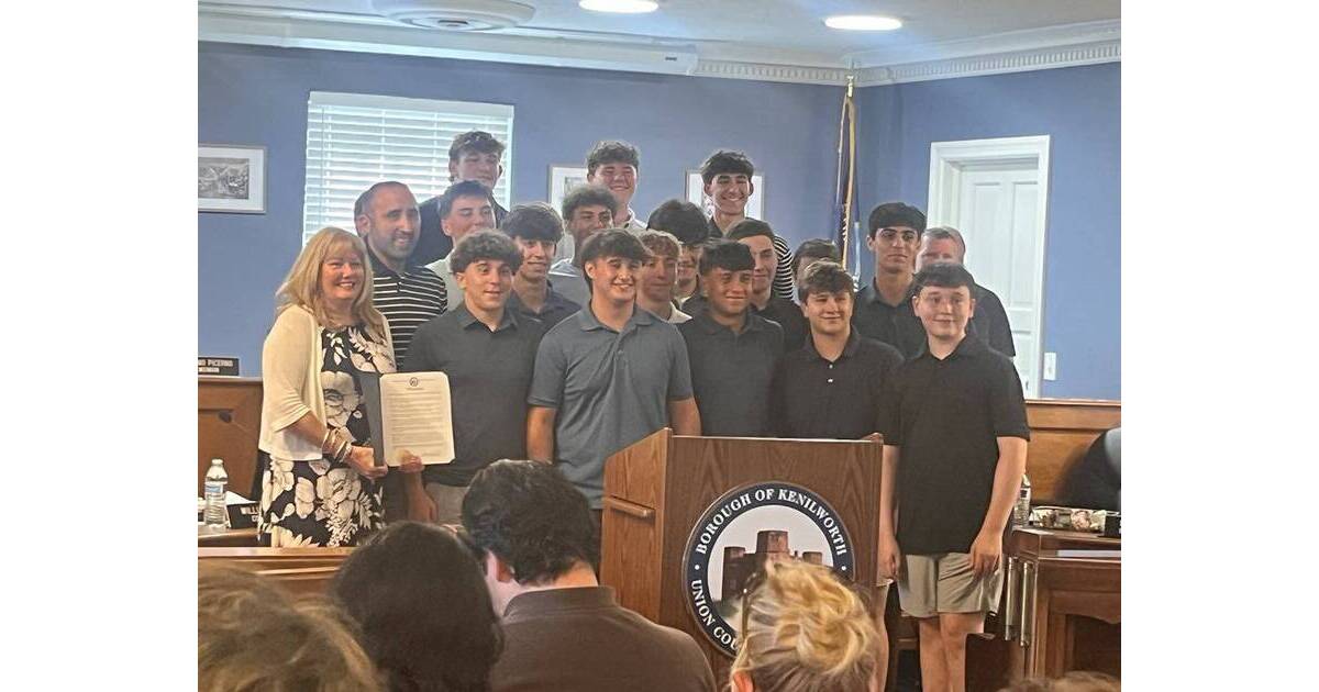 Borough of Kenilworth Honors Brearley Varsity Baseball Team ...
