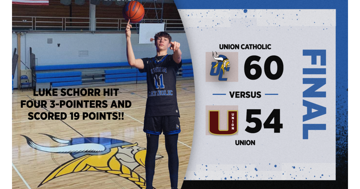 Boys Basketball: Luke Schorr Scores 19 To Lead Union Catholic Over ...