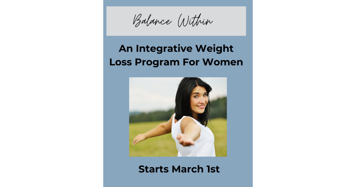 Balance Within: 12-Week Integrative Weight Loss Program for Women in Cranford | Cranford, NJ ...