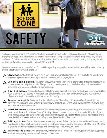 Back To School Safety Tips and Reminders | News TAPinto