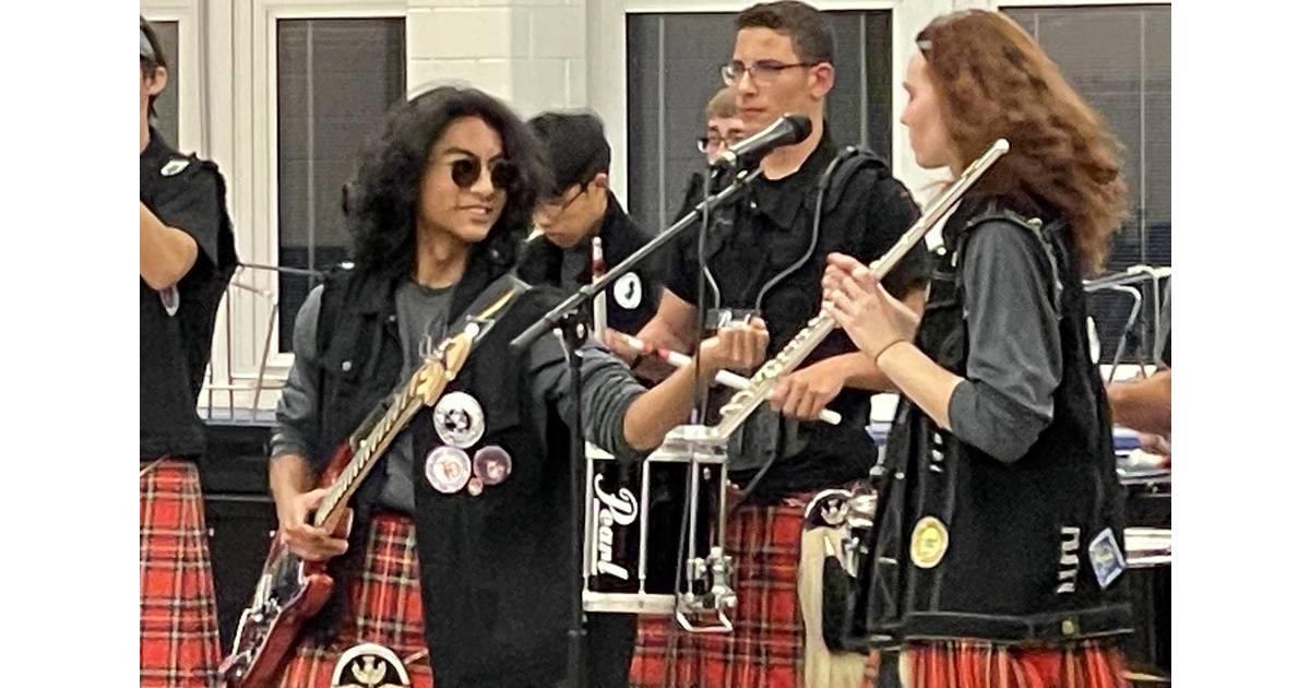 Gov. Livingston Highlander Marching Band Performs for BOE; Receives ...