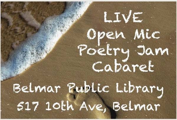Showtime at Belmar Public Library: Poetry Jam Cabaret to Make In-Person ...