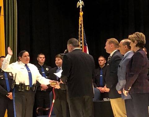 Making History: Tina Scott Takes Oath as Belmar’s First Female Police ...
