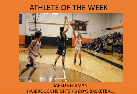 ATHLETE OF THE WEEK: Jared Beerman, Hasbrouck Heights High School ...