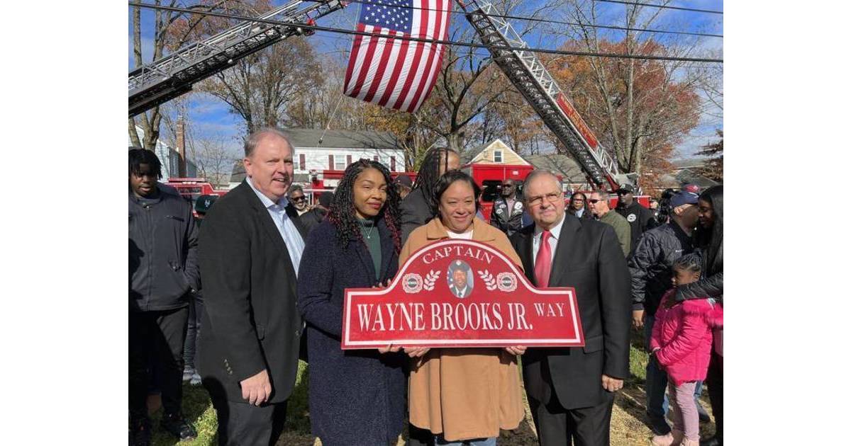 Union Honors Late Firefighter Capt. Wayne Brooks' Memory with Street ...