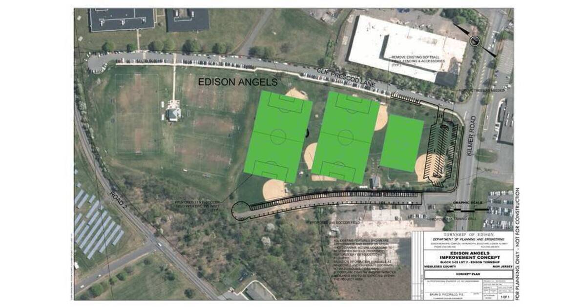 Edison Township Awarded Green Acres Grant for Angels Field Improvements ...