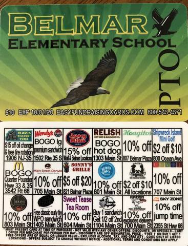 Belmar Elementary PTO Unveils Local Discount Card as Newest Fundraiser ...