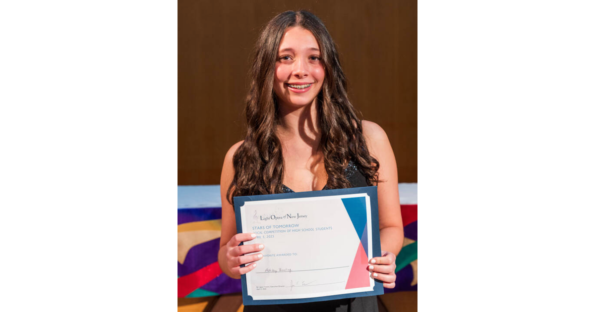 Scotch Plains-Fanwood HS Student Among Winners of Light Opera at 'NJ ...