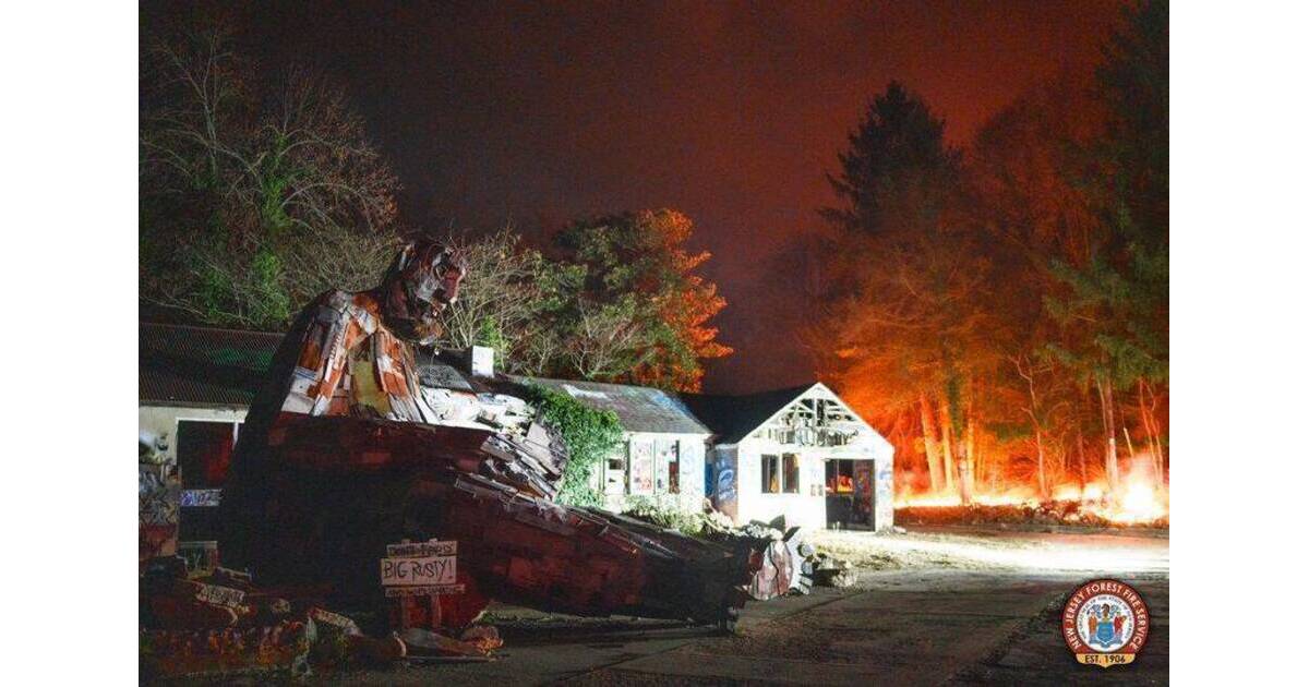 NJ State Police Investigating 'Big Rusty' Wildfire Deemed Suspicious ...