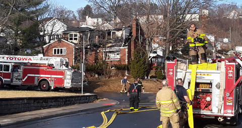 Fast Moving House Fire in Totowa Kills One Resident | Passaic Valley ...