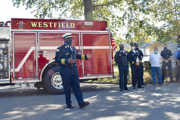 Westfield Fire Department Dedicates Replacement Ride — Engine 5 ...