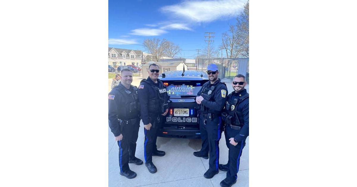 Belmar Police Step Up for Autism Awareness Month | Belmar/Lake Como, NJ ...