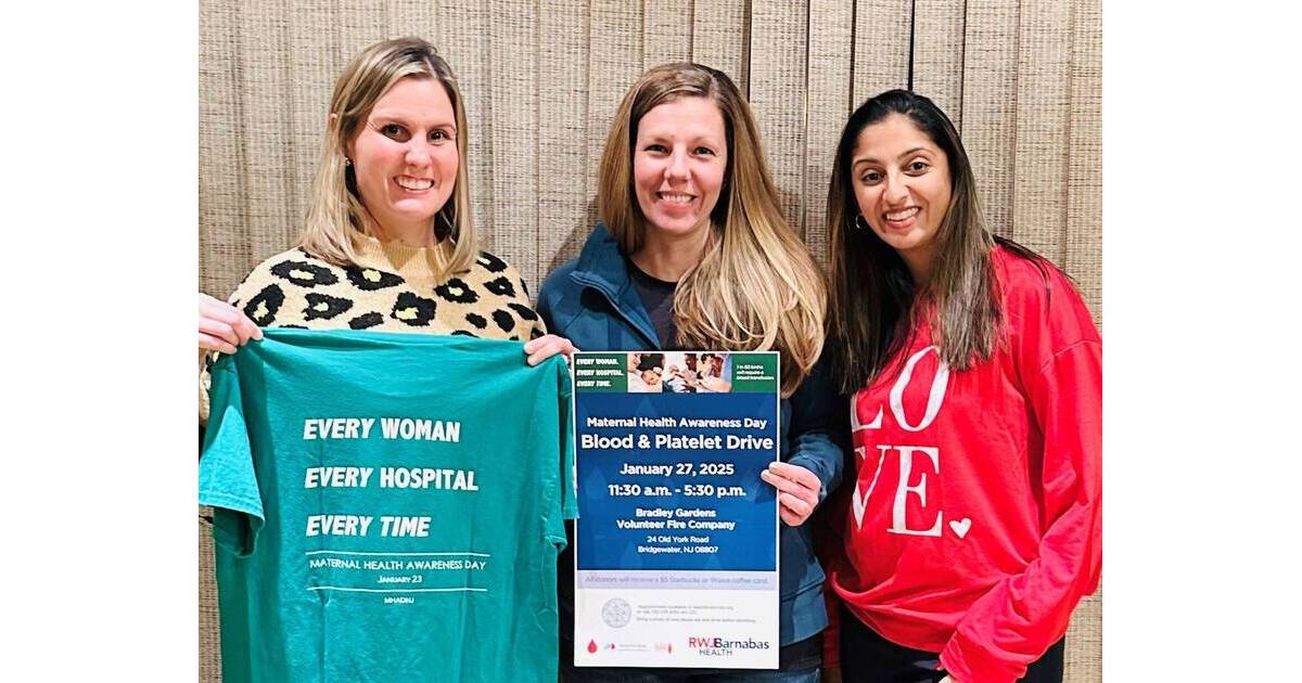 Local Mothers Partner with RWJBarnabas Health Blood Services for ...
