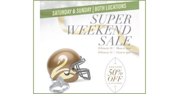 Braunschweiger Jewelers Announces Highly Anticipated Super Weekend Sale ...