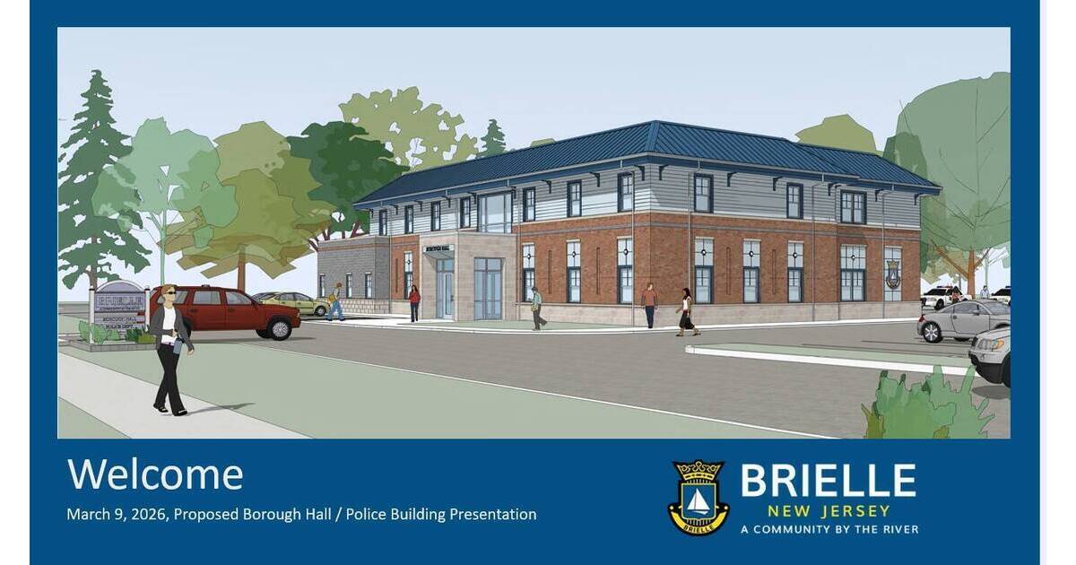 Proposed Brielle Municipal Building With Police HQ Sparks Debate Over ...