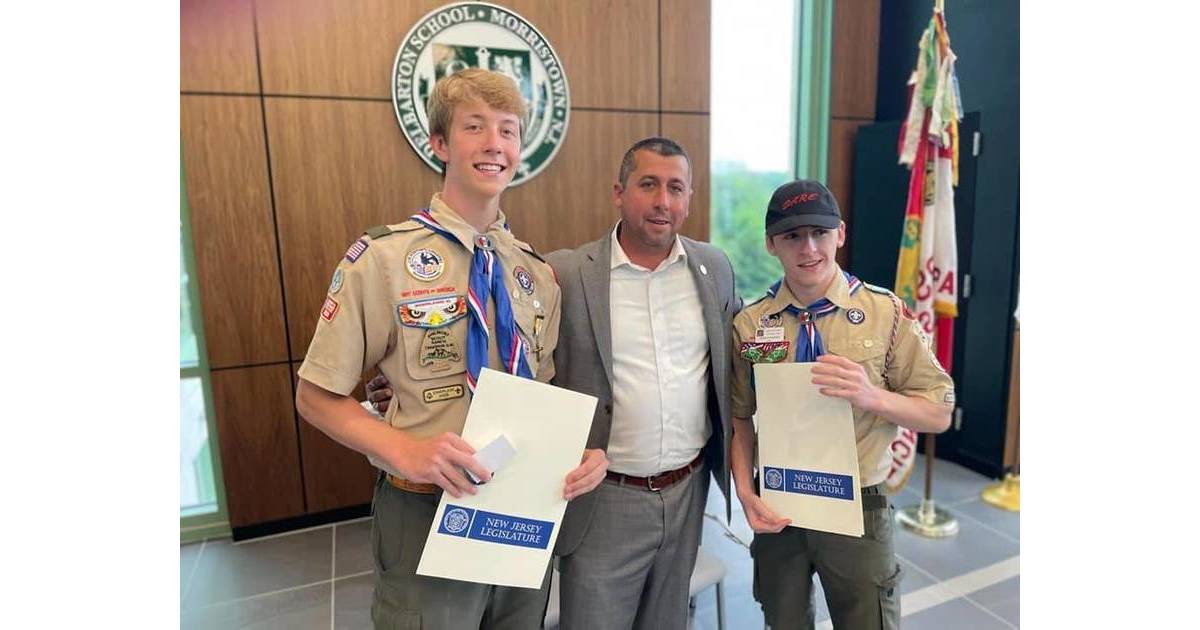 Assemblyman Brian Bergen Congratulates Three New Parsippany Eagle ...