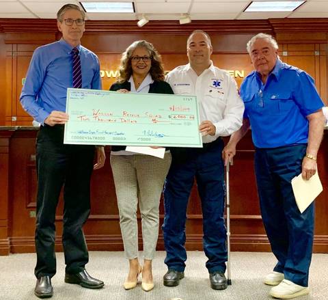 Warren-Watchung Rotary Presents Donation to Warren Rescue Squad ...