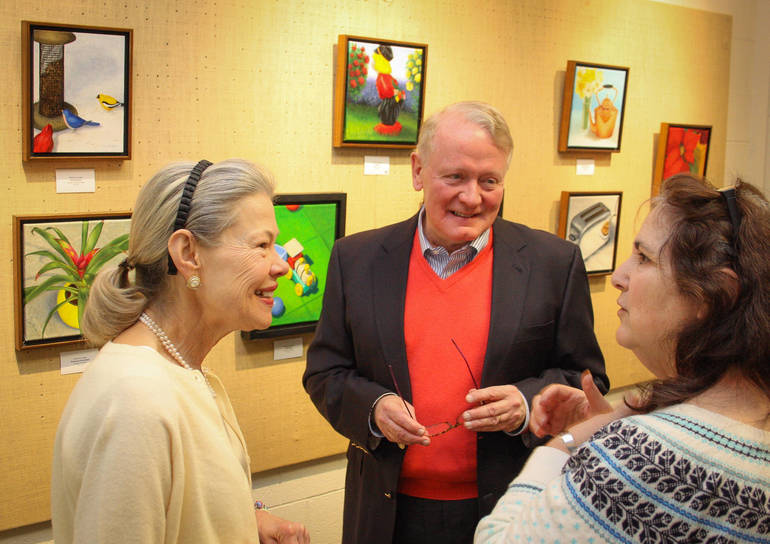 Reception at County Library Kicks Off Art Show | TAPinto