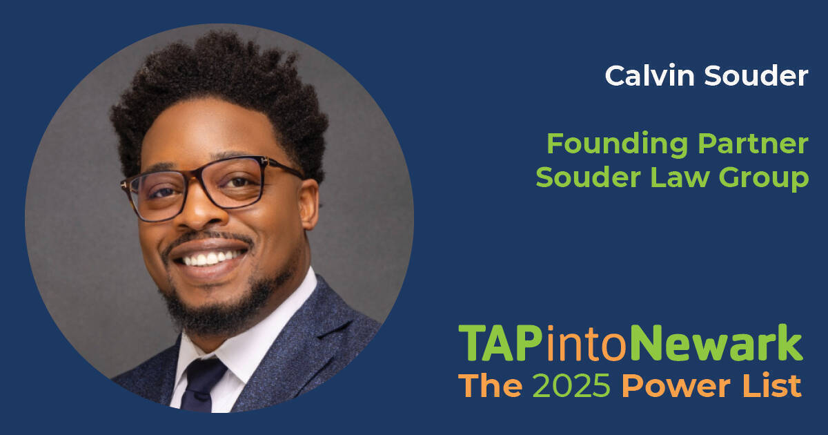 TAPinto Newark 2025 Power Lister Calvin Souder | Newark, NJ News ...