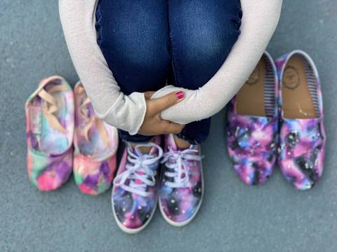 Ironia Elementary Student Launches Custom Shoe Design Business ...