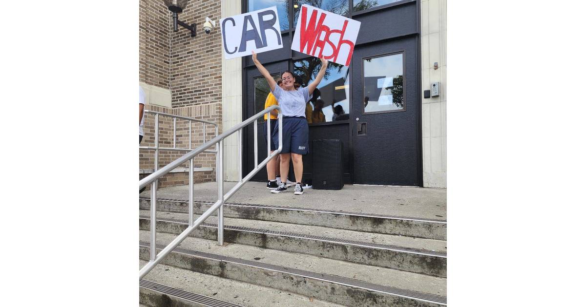 Linden High School NJROTC Freshman Held Car Wash to Raise Funds On ...