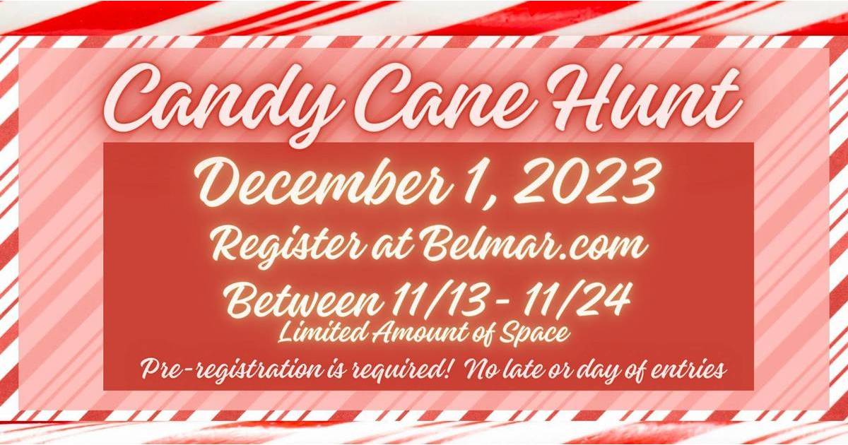 Borough Announces First Annual Candy Cane Hunt | Belmar/Lake Como, NJ ...