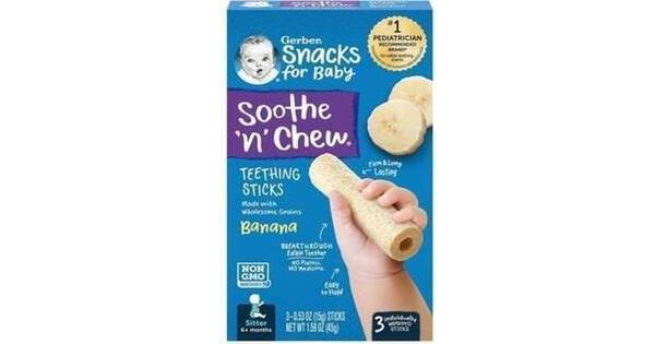 UPDATED RECALL ALERT - All Batches of Gerber® Soothe N Chew® Teething ...