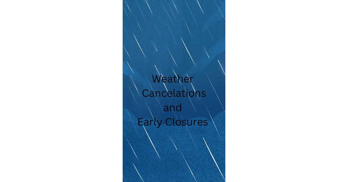 Closures, Cancelations and Postponements Due to Weather; Jan. 9 ...