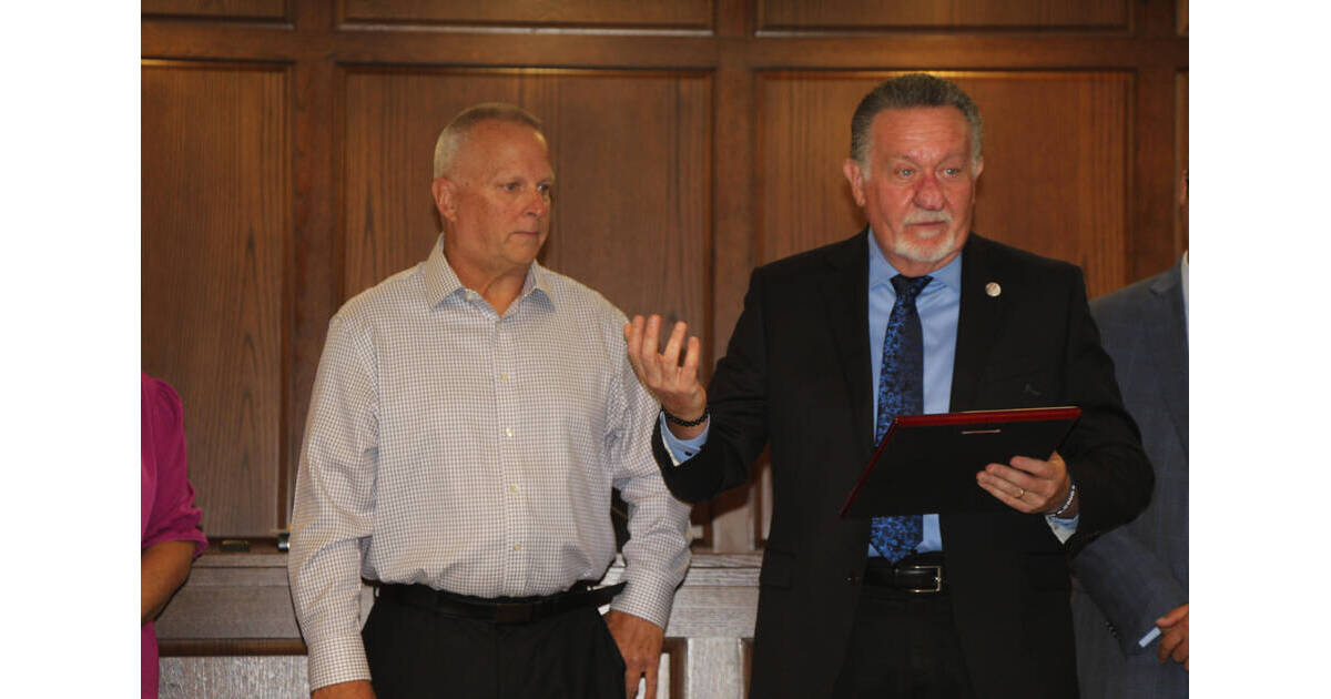 Hasbrouck Heights Honors Police Captain Charles Lesho on His Retirement ...