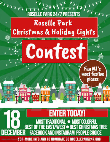 Sparkle Squad Announces Nominations for the Roselle Park Christmas and ...