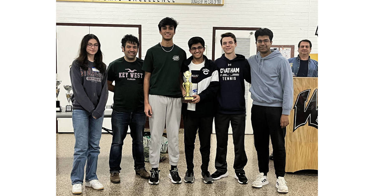 Chatham High Physics Team Takes First Place in 'Egg Throw" at Physics ...