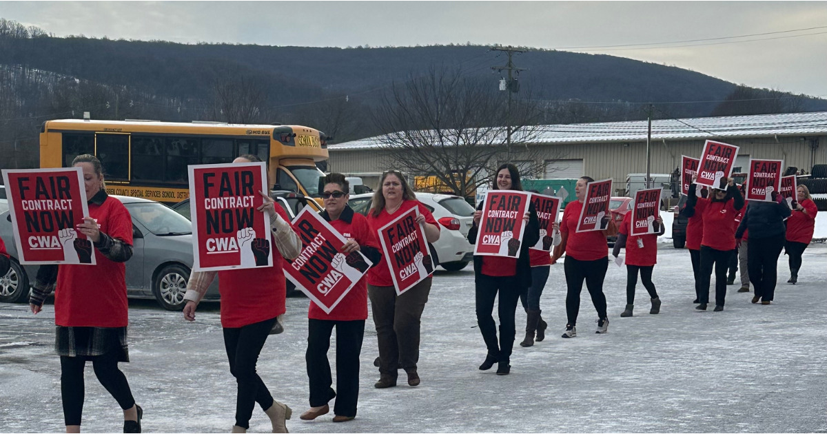 Union Strong, Union Proud: CWA Local 1032 demands a contract in Warren ...