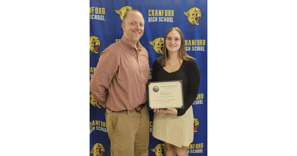 Cranford Student Earns Honorable Mention for Prestigious Award ...