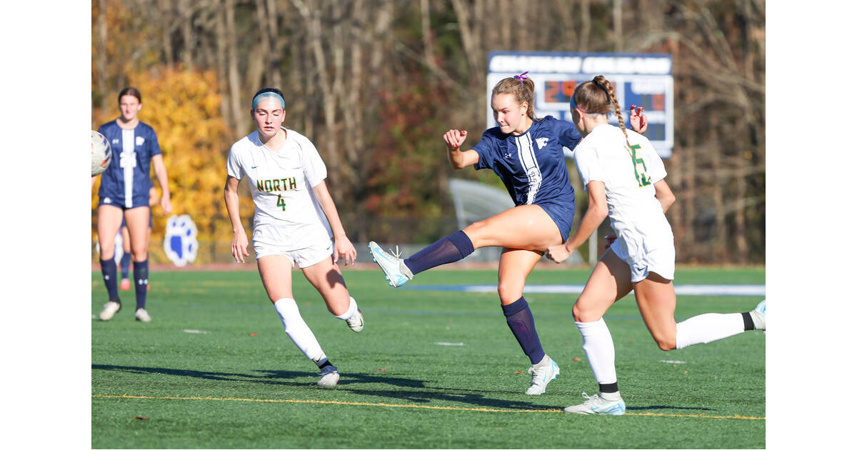 Droner Curves in Corner Kick for 50th Career Goal for Chatham Girls Soccer; Droner, Thornton 2 ...