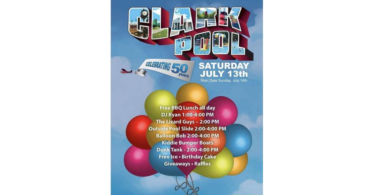 Clark Pool to Celebrate 50 Years on July 13 | Clark, NJ News TAPinto