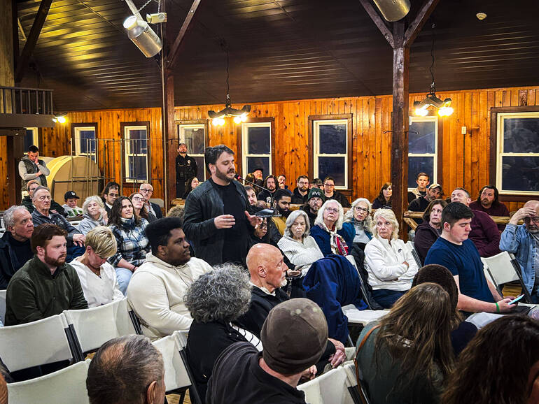 Andover Residents Protest Data Center Proposed for Stickles Pond Road ...