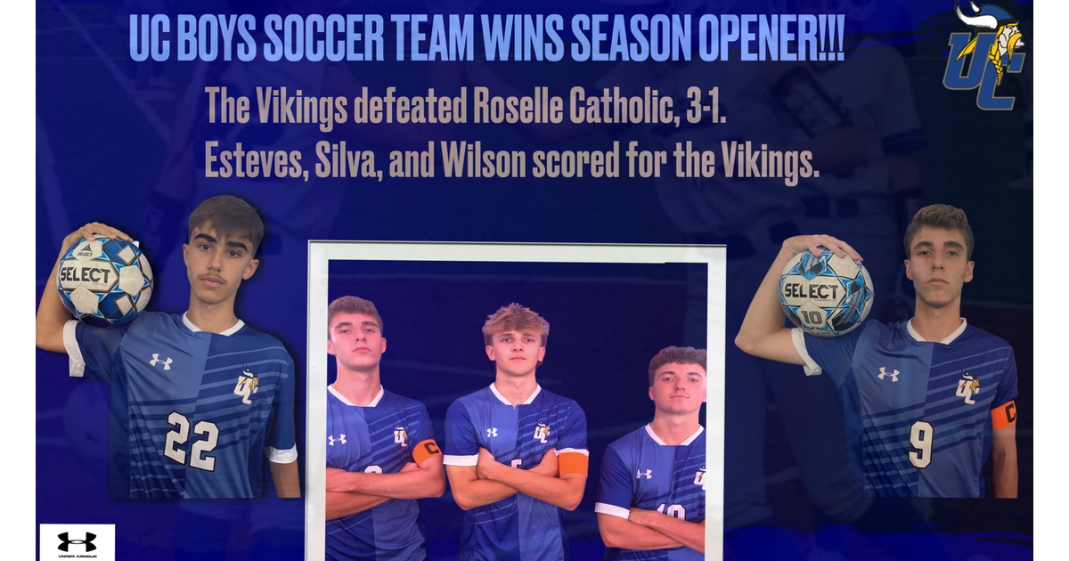 Union Catholic's Boys Soccer Team Opens Season With Victory Over ...