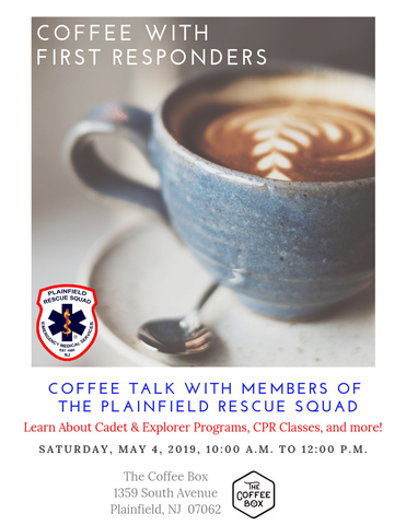 Save the Date: Plainfield Rescue Squad Invites You to 'Coffee with ...