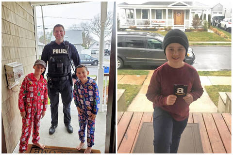 Belmar Police Keep Connected with Students for Some Fun During Home ...