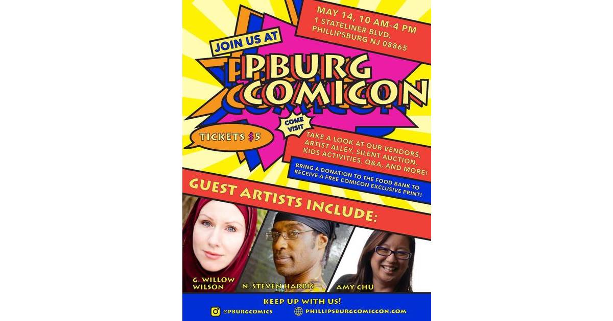 Comic-Con Returns to Phillipsburg Saturday, May 14 | Phillipsburg, NJ ...