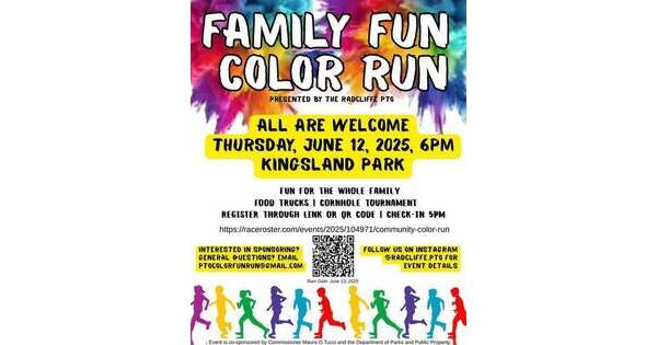 Color Runs Return to Nutley in June - Get Ready for Family Fun | Nutley ...