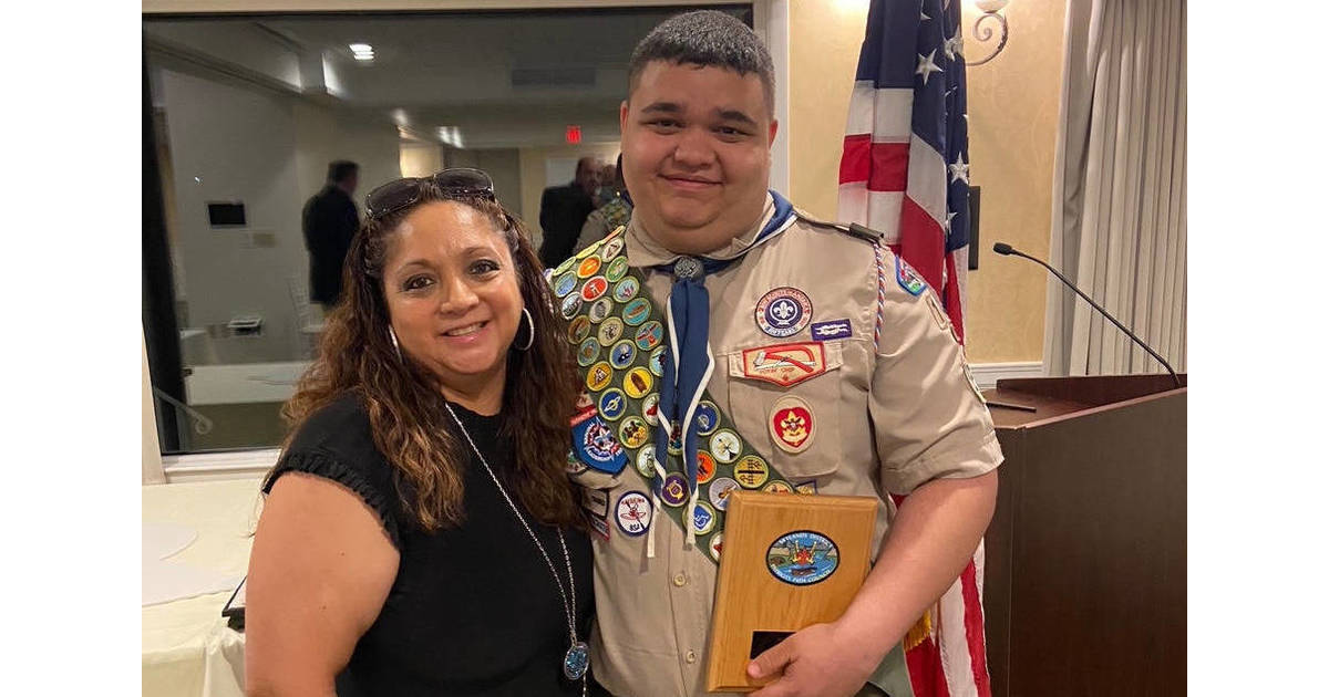 Roxbury's Justin Cordeiro Named Scout of the Year | Roxbury, NJ News ...