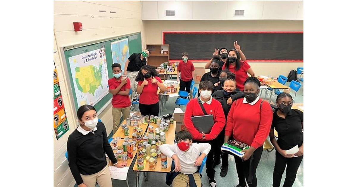 Rahway Academy Students Collect Food, Give Back, and Demonstrate All ...