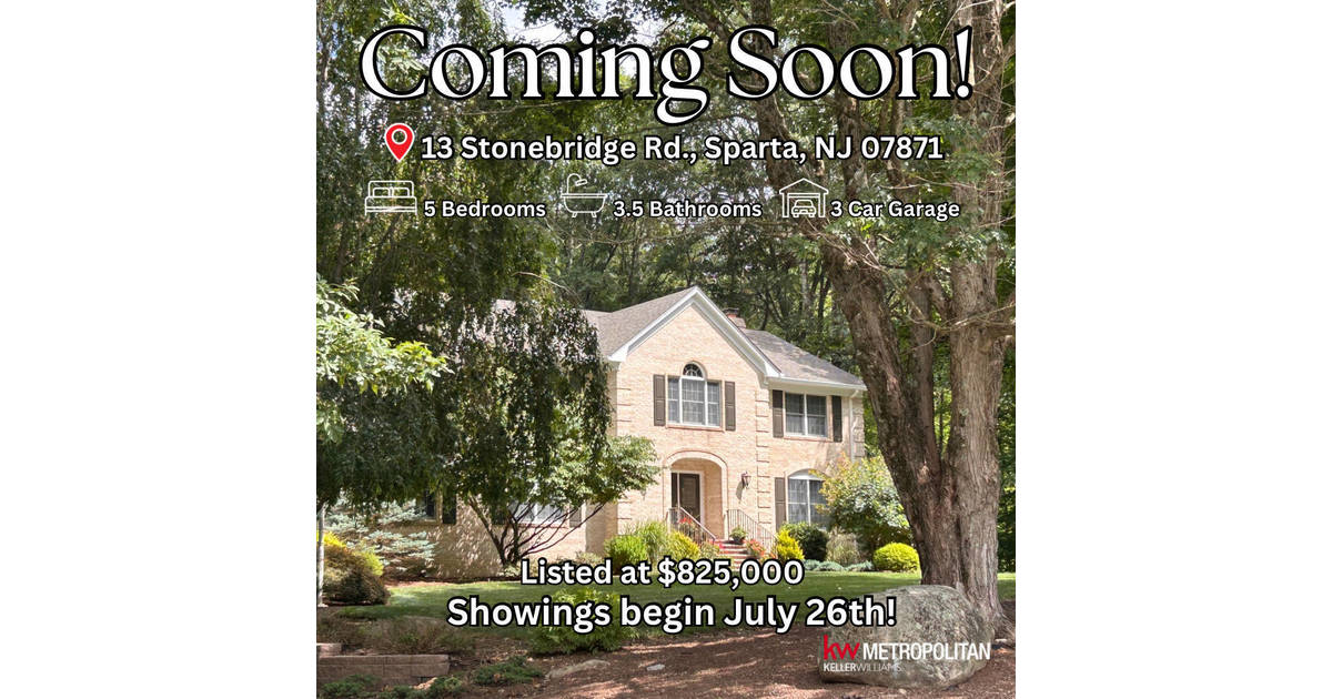 Coming Soon! 13 Stonebridge Rd., Sparta, NJ 07871 | Sparta, NJ News TAPinto