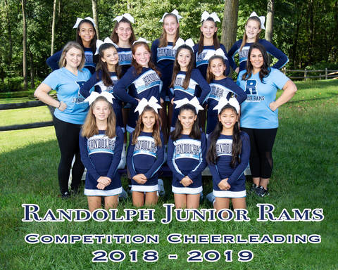 Randolph Jr. Rams Competition Cheer Team Takes First Place in First ...
